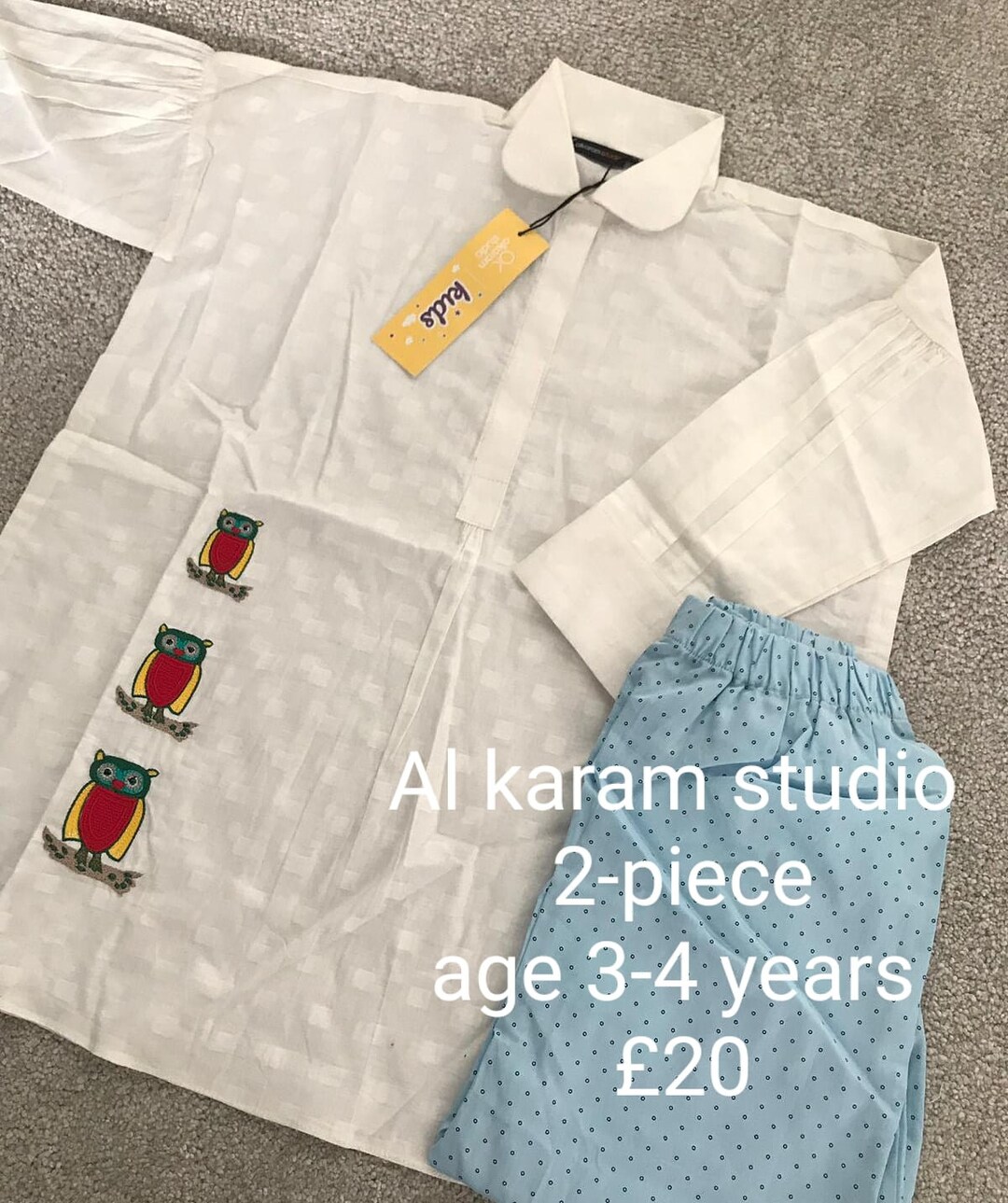 AL KARAM STUDIO 2-piece (3-4 Years) - Etsy