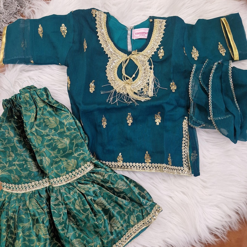 Teal Outfits for Baby Girl - Etsy UK