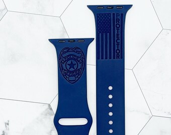 Police Watch Band - Etsy