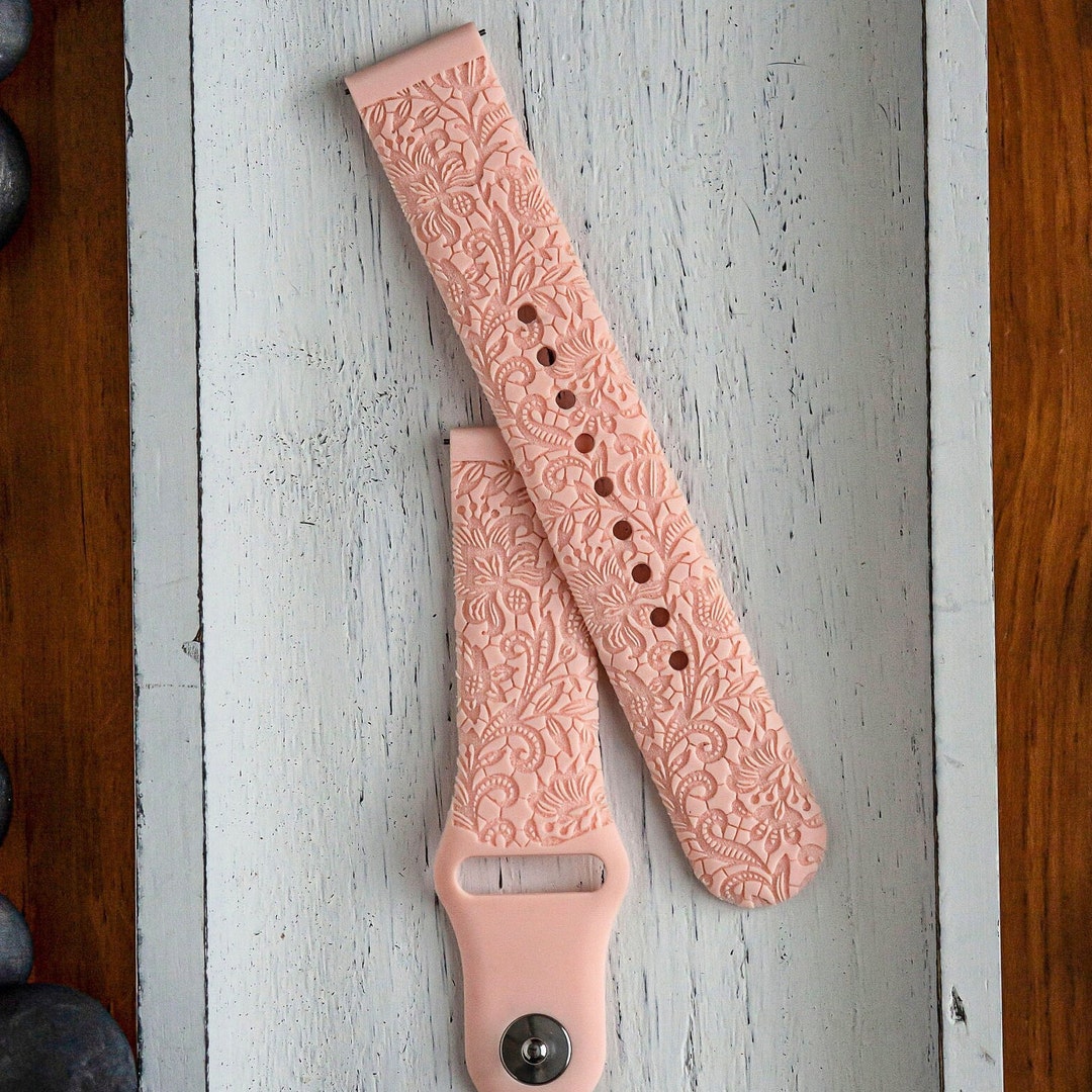 Vintage Lace Samsung Watch Band | Engraved Samsung Watch | Custom ...