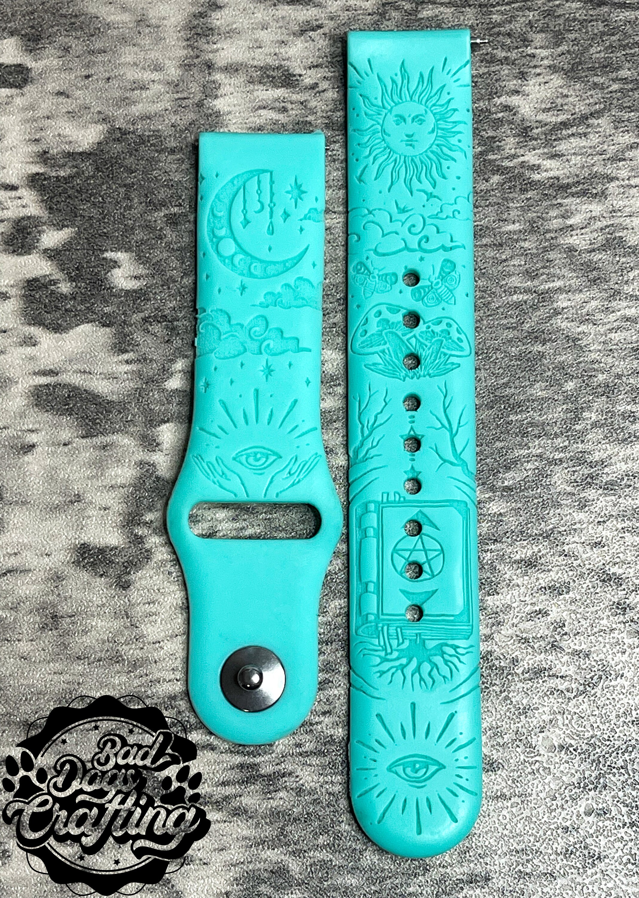 Celestial Witchcraft Samsung Watch Band Engraved Samsung - Etsy