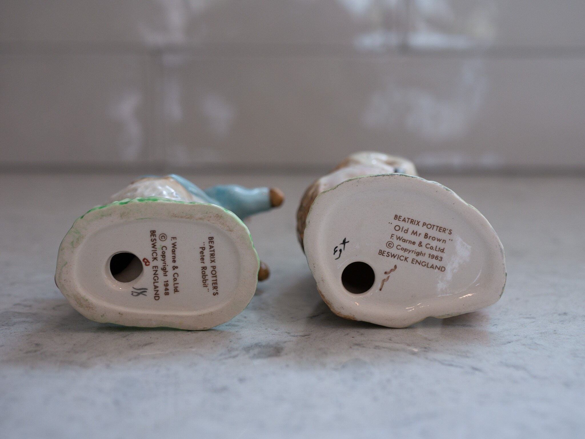 Choose - Beatrix Potter Peter Rabbit (1948) or Old Mr. Brown (1963 ...