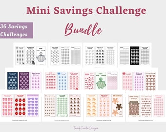 Mini Savings Challenge-digital - Etsy