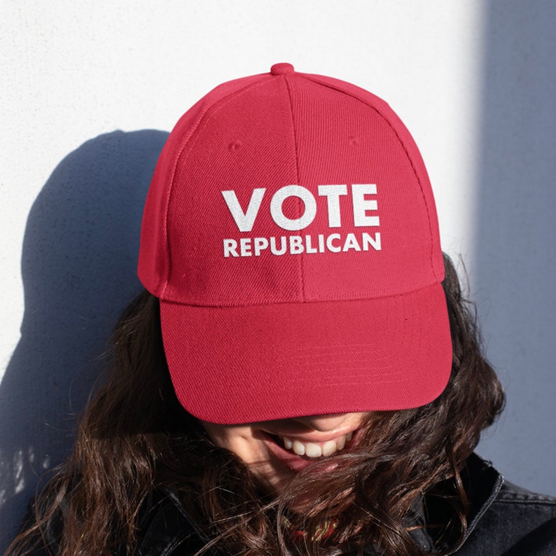 Vote Republican Hat Red - Etsy