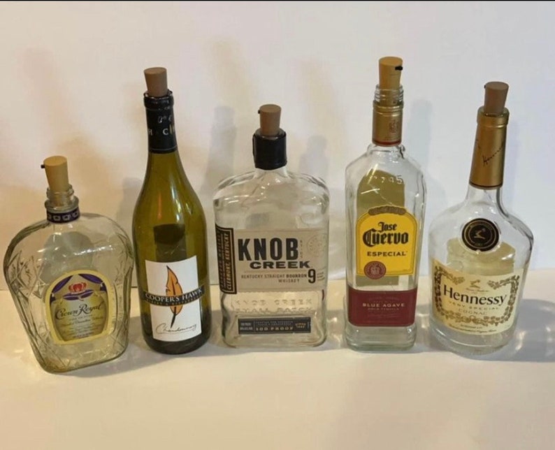 LED Liquor Bottle Lights - Whiskey -tequila - Vodka - Etsy