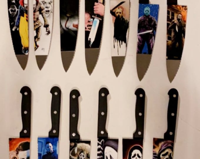 Horror Movie Lover Knives Stainless Steel Knife 12 Hand Crafted Pick ...
