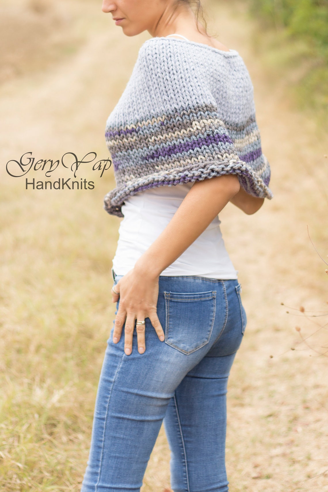 Wool Poncho Cape Pattern Winter Poncho Pattern for Women | Etsy