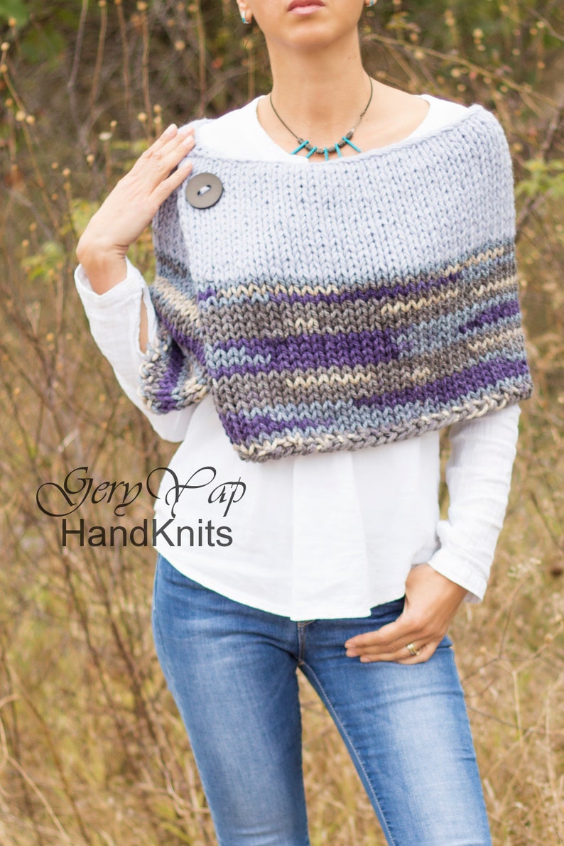 Wool Poncho Cape Pattern Winter Poncho Pattern for Women - Etsy