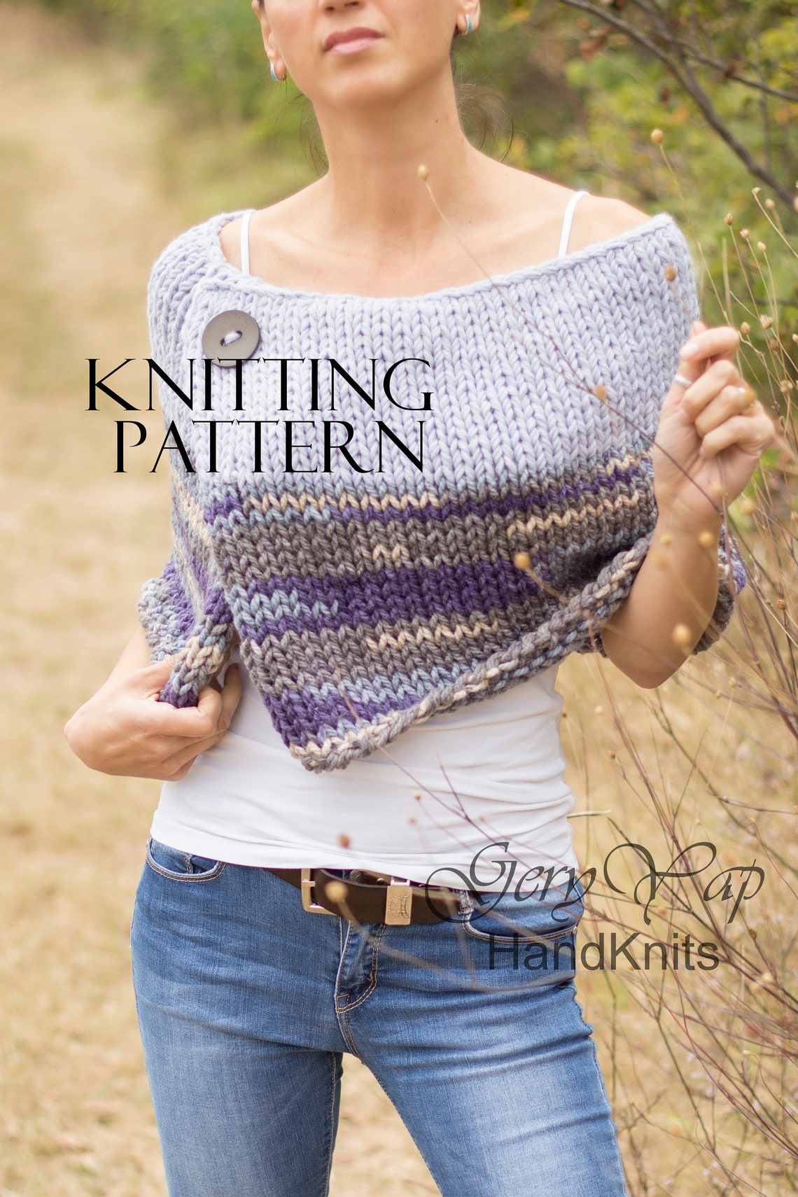 Wool Poncho Cape Pattern Winter Poncho Pattern for Women - Etsy