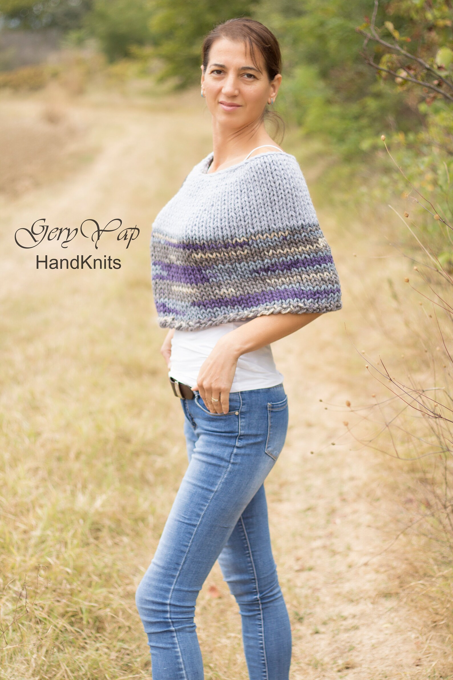 Wool Poncho Cape Pattern Winter Poncho Pattern for Women - Etsy