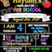 Editable First/last Day of School Sign – Printable Keepsake (digital ...