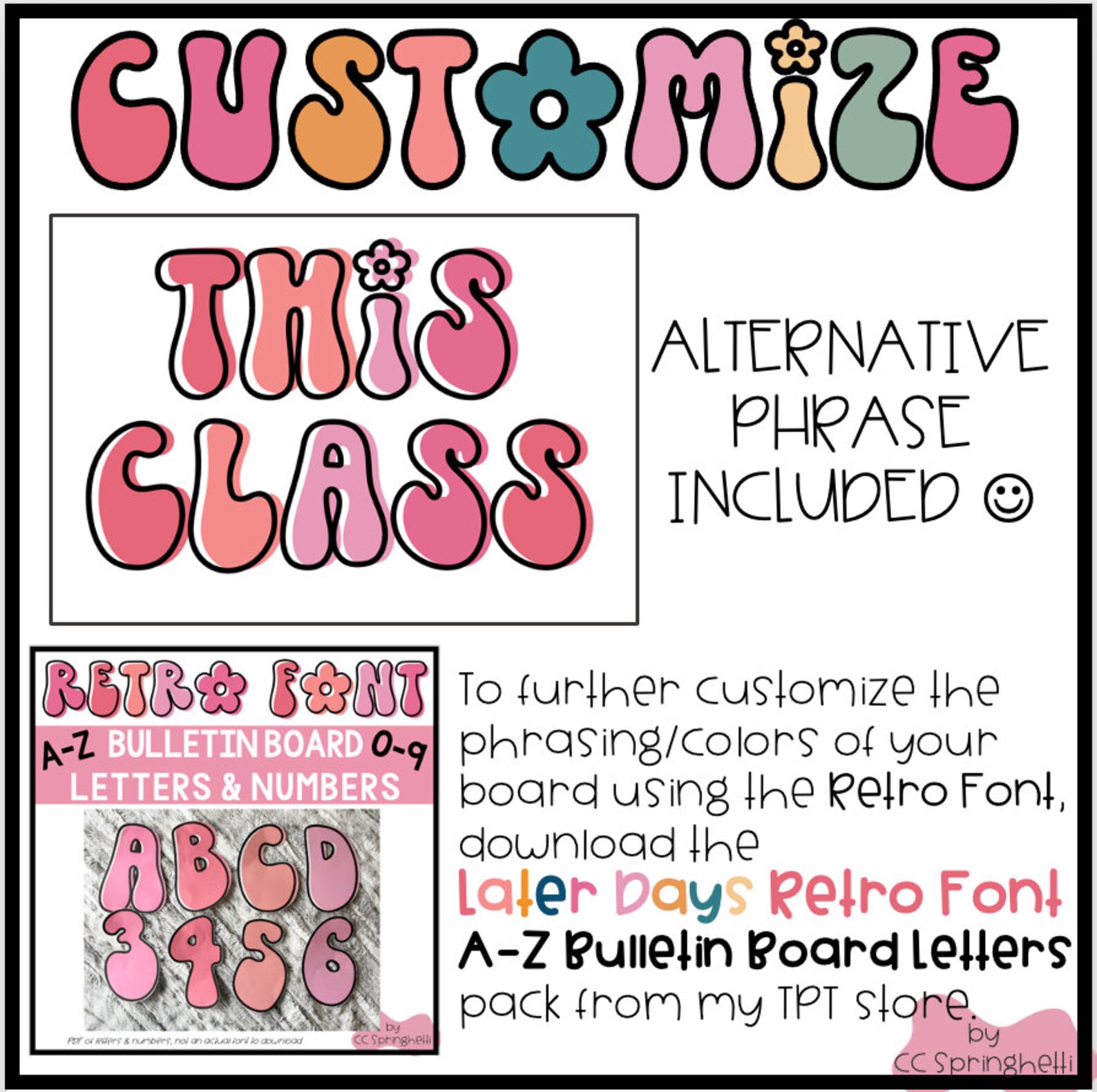 I Lava You Bulletin Board Kit | Retro Valentine's Day Decor (digital ...