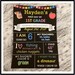 Editable First/last Day of School Sign – Printable Keepsake (digital ...