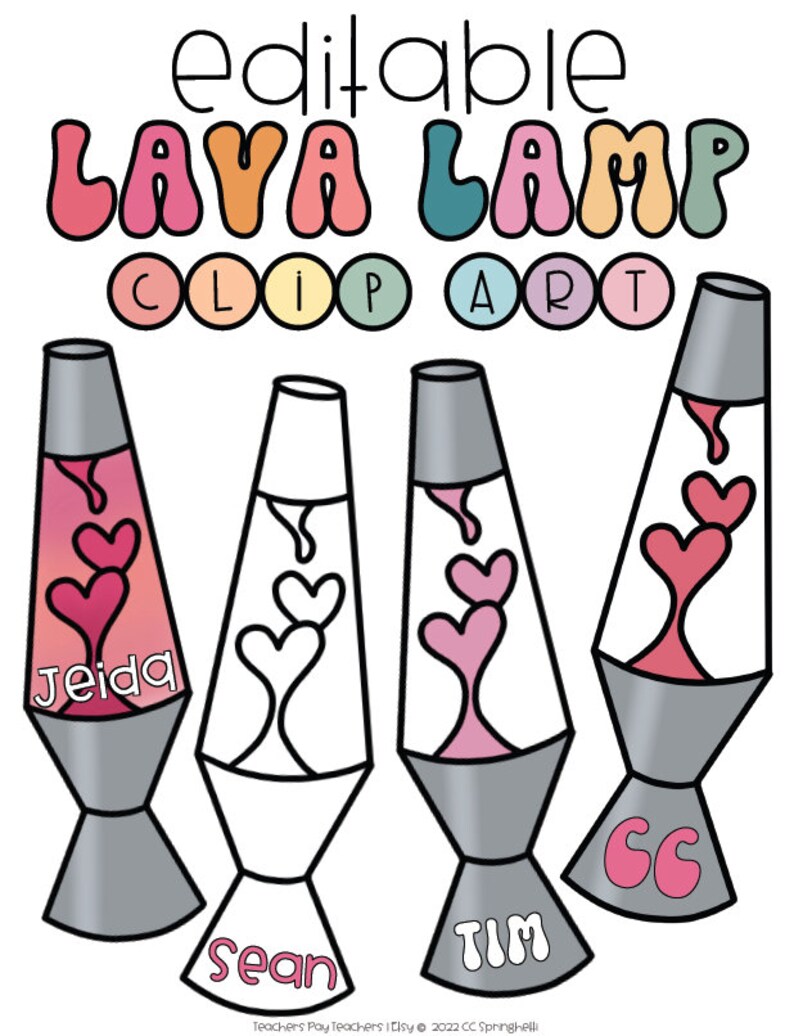 I Lava You Bulletin Board Kit | Retro Valentine's Day Decor (digital ...