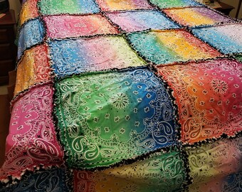 Baseball Rag Quilt | Etsy