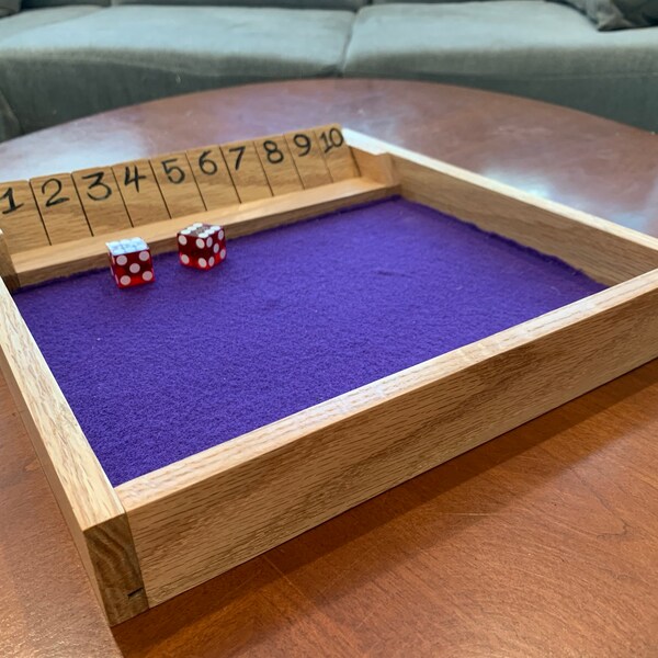 Shut the Box - Etsy