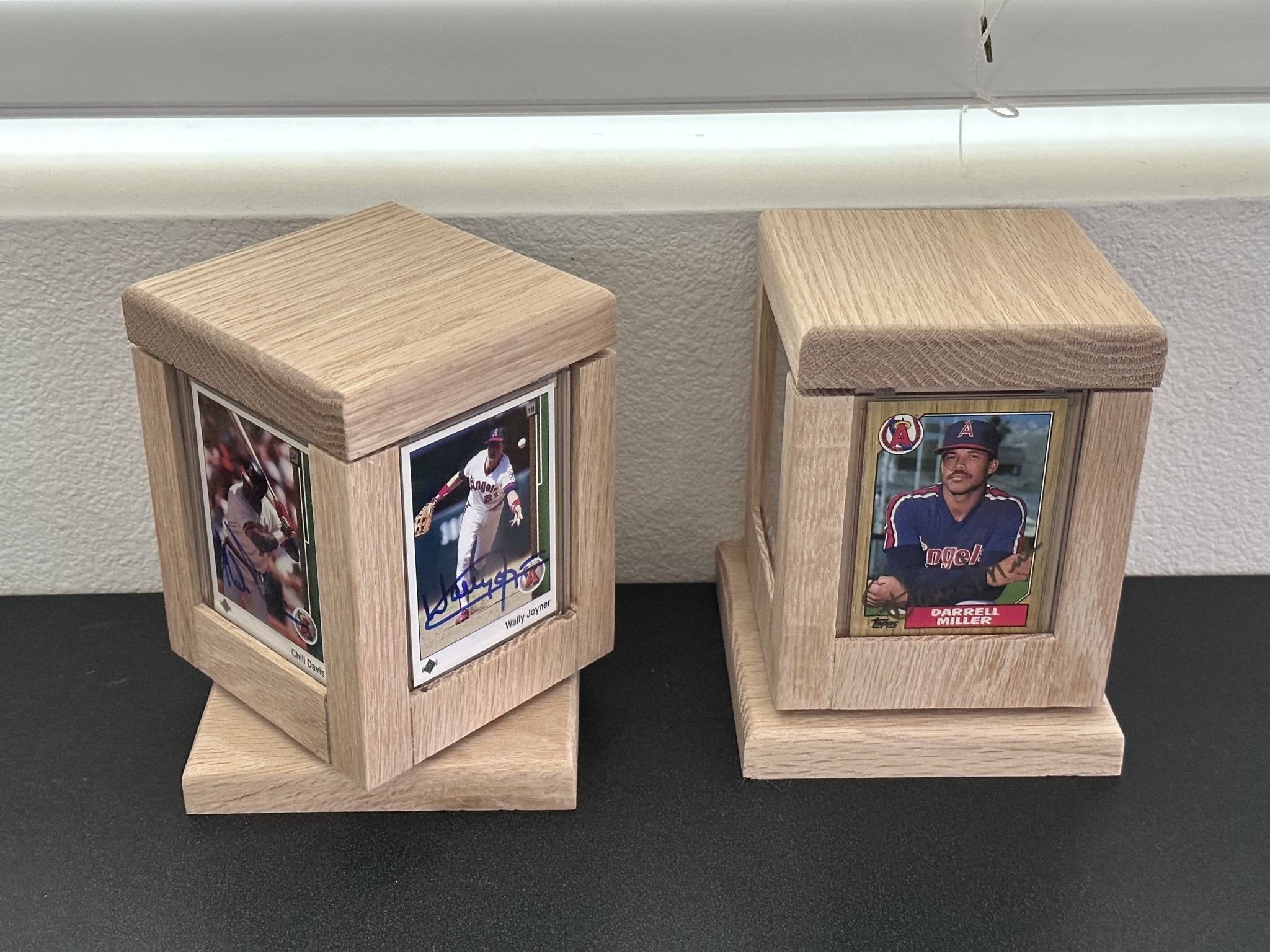 Rotating Baseball Card Display - Etsy