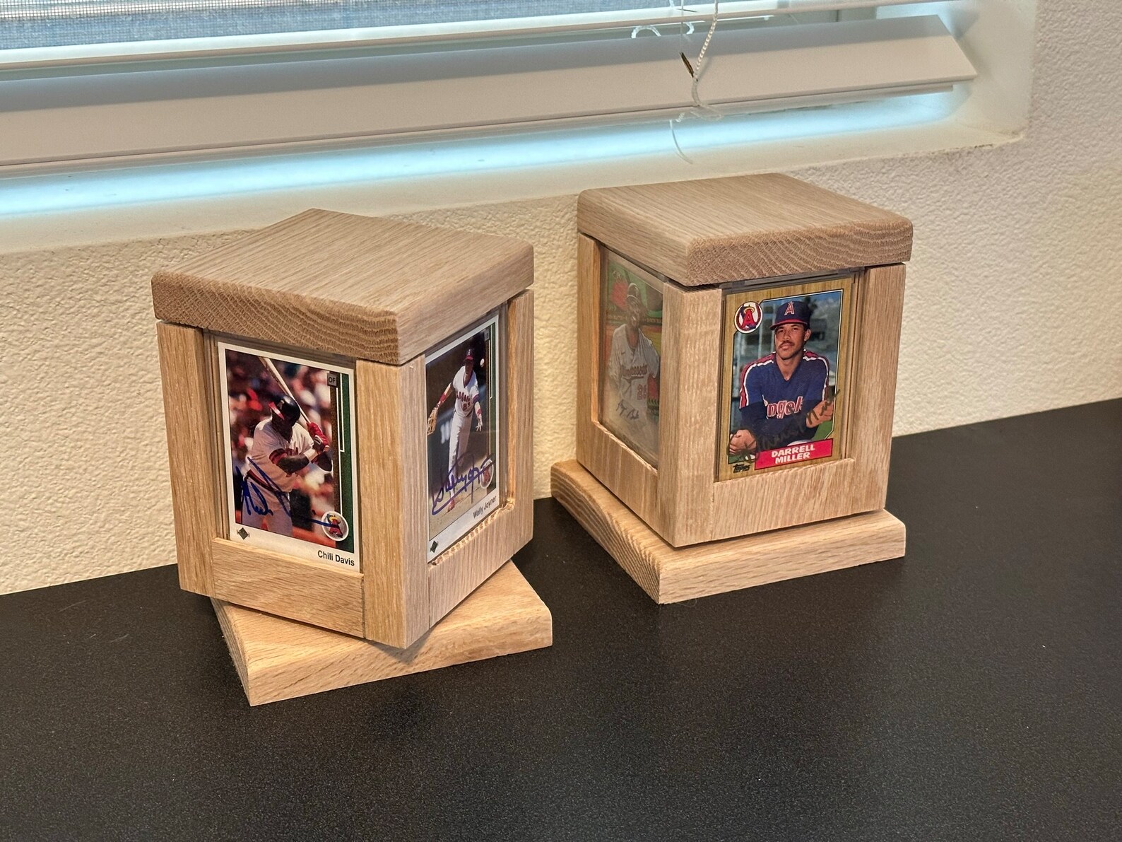 Rotating Baseball Card Display - Etsy