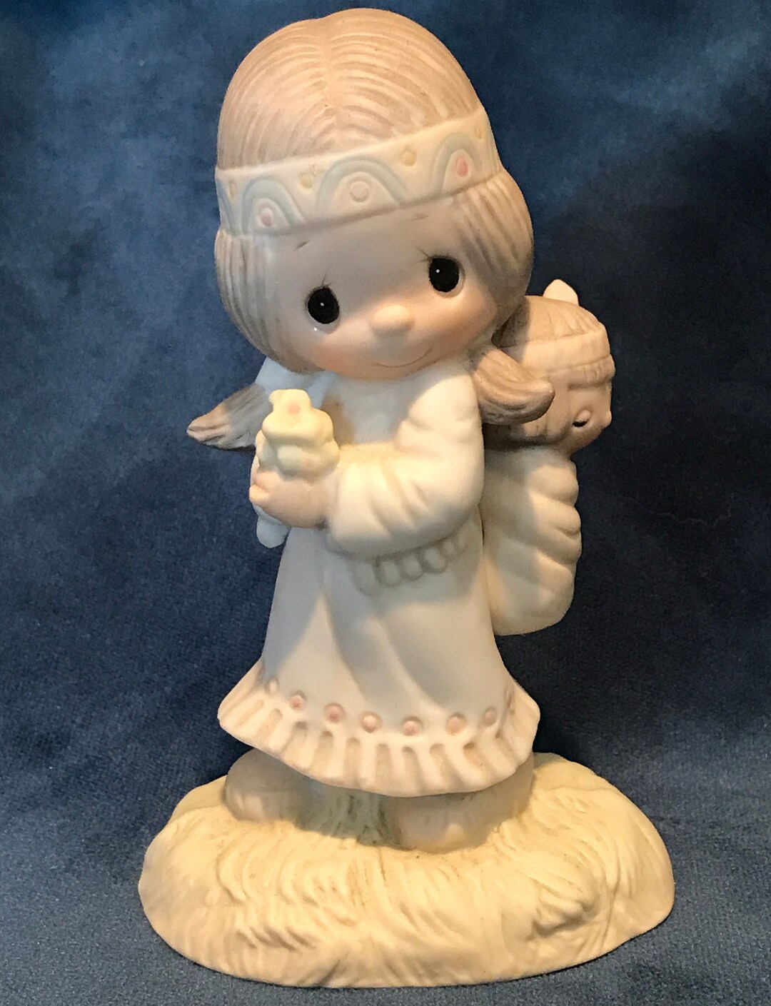 Vintage Precious Moments - "his Burden is Light" - E-1380/G - 1977 ...