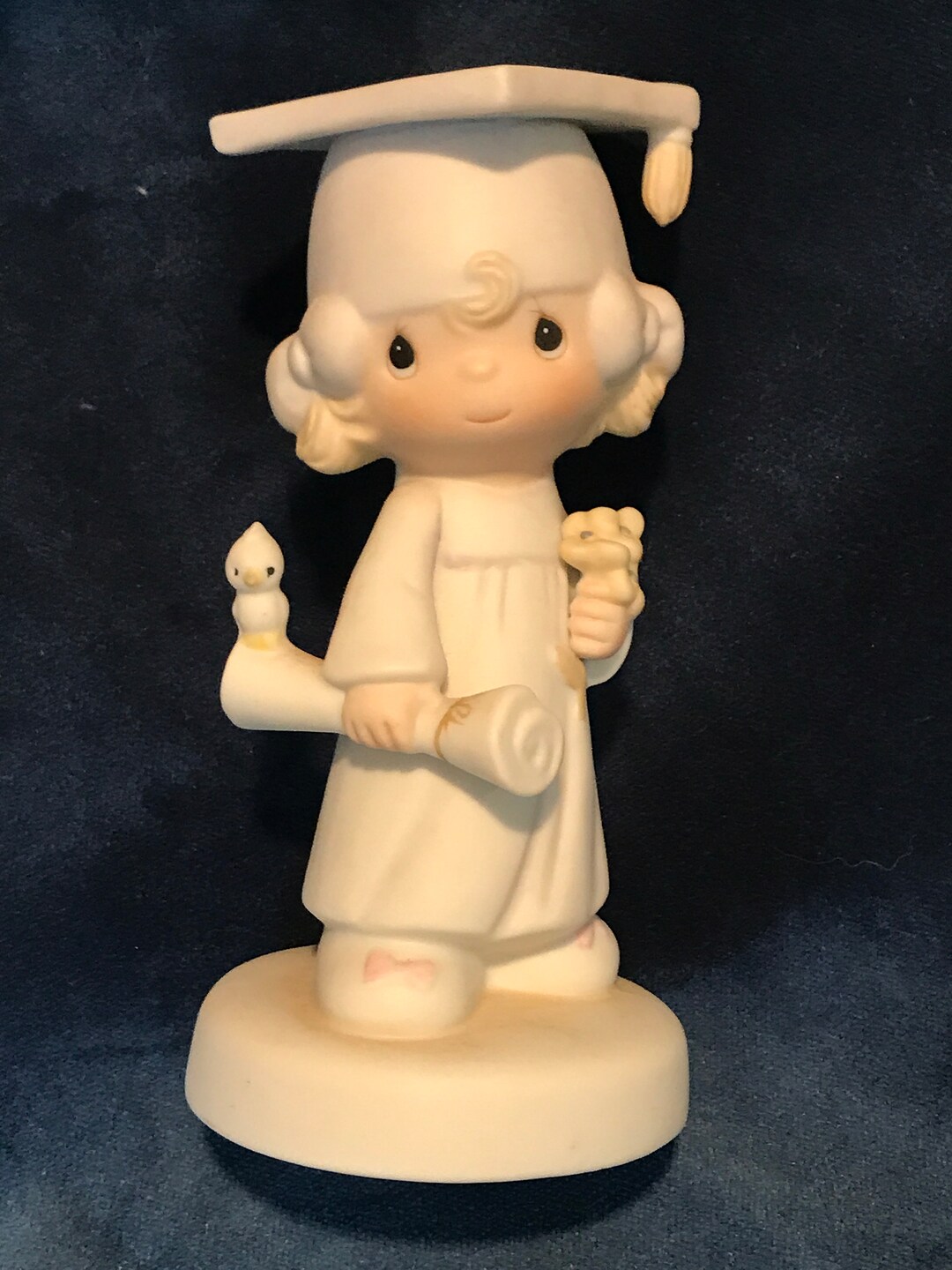 Vintage Precious Moments Graduation Girl - 1980 - the Lord Bless You ...