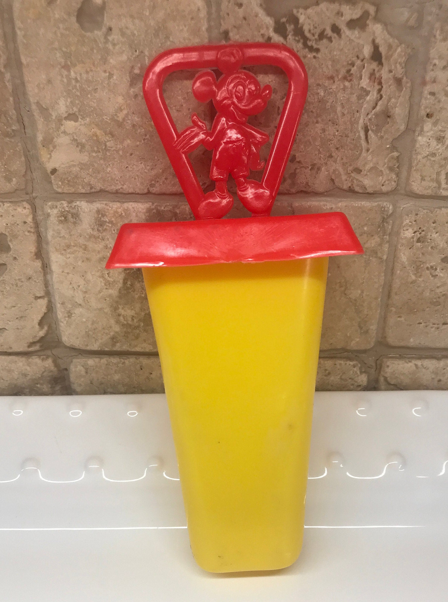Vintage Disney Mickey Mouse Popsicle Mold - Etsy