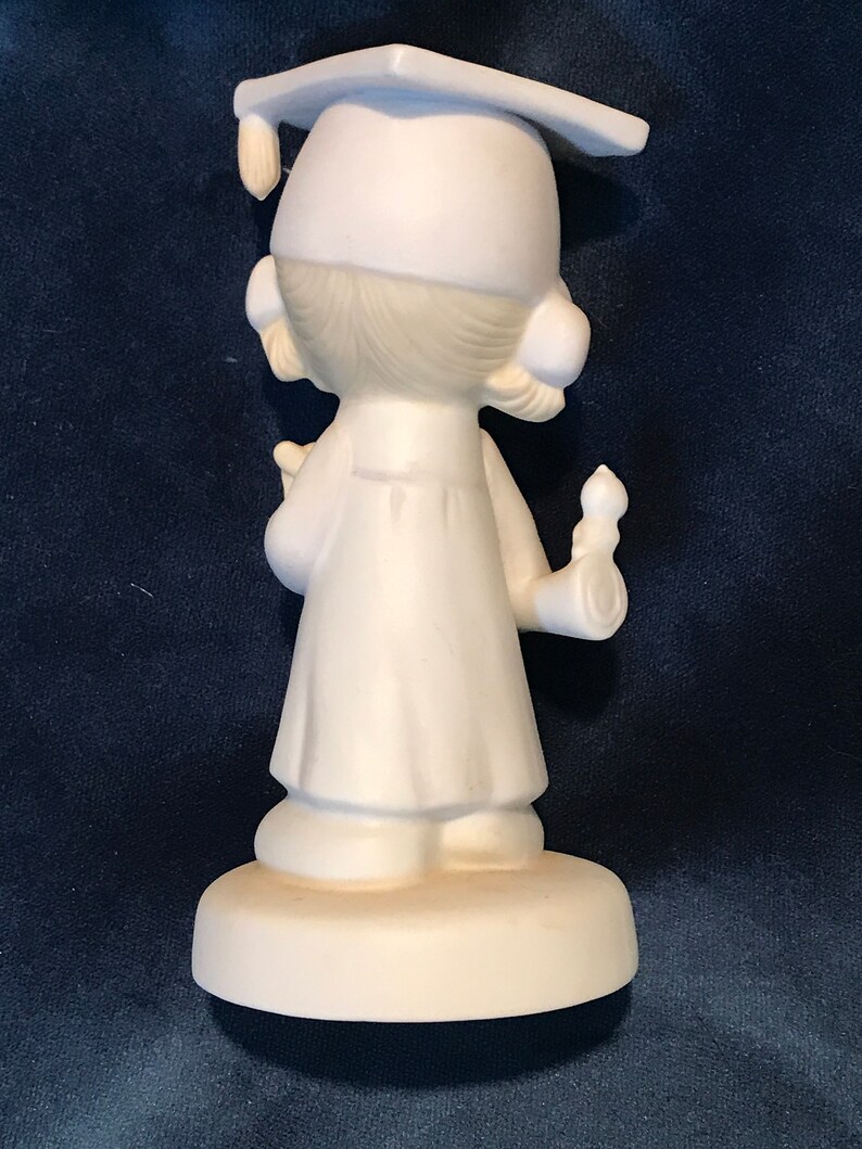 Vintage Precious Moments Graduation Girl - 1980 - the Lord Bless You ...