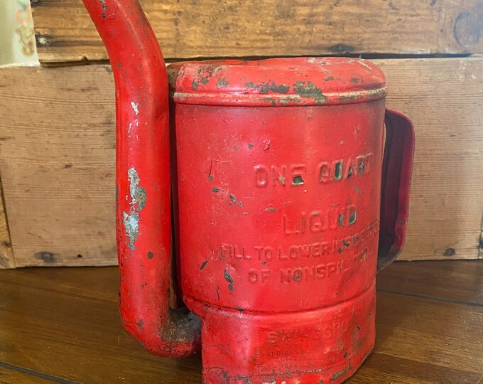 Swing Spout Oil Dispenser Can - Vintage Oil Can - Etsy