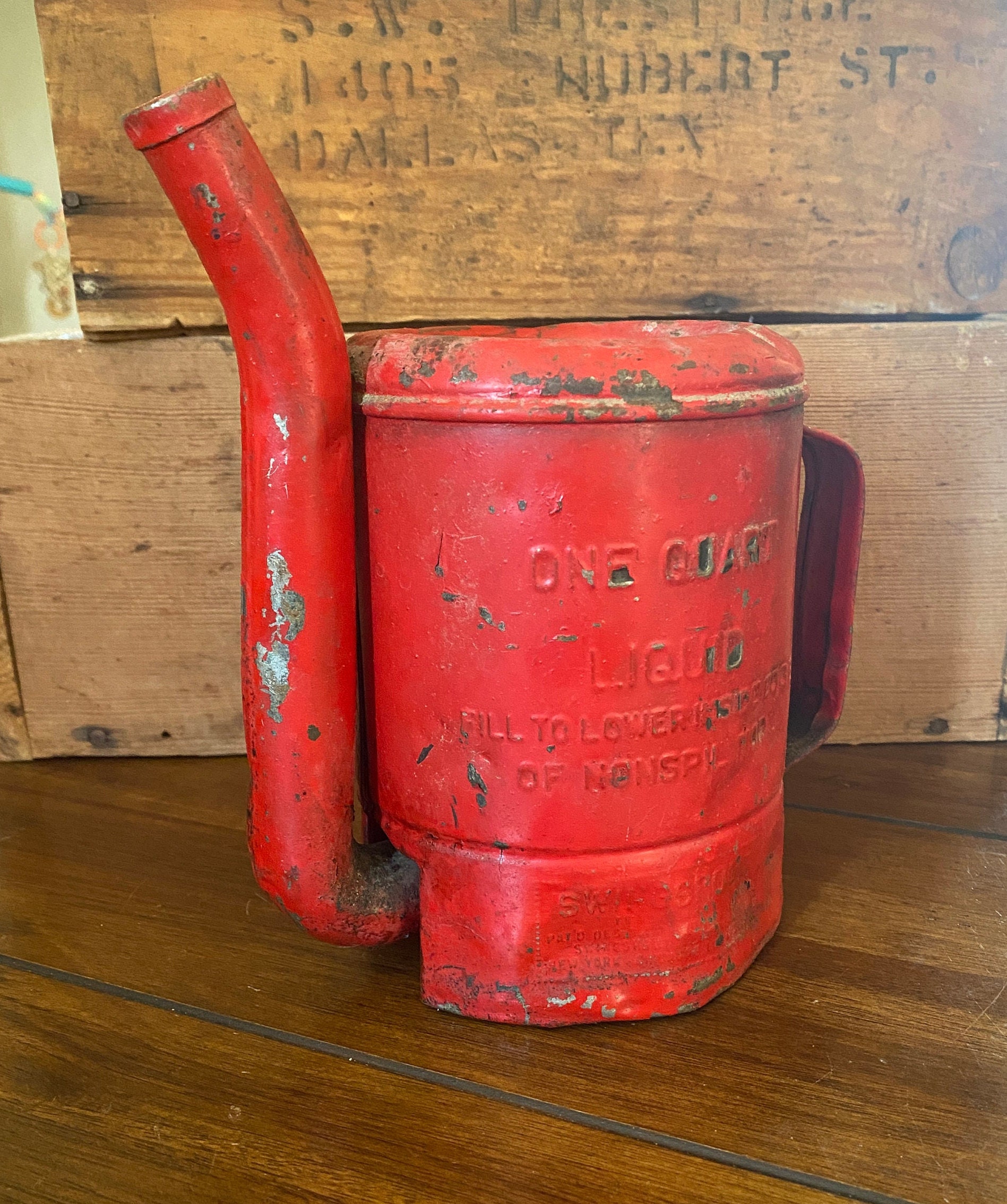 Swing Spout Oil Dispenser Can Vintage Oil Can - Etsy