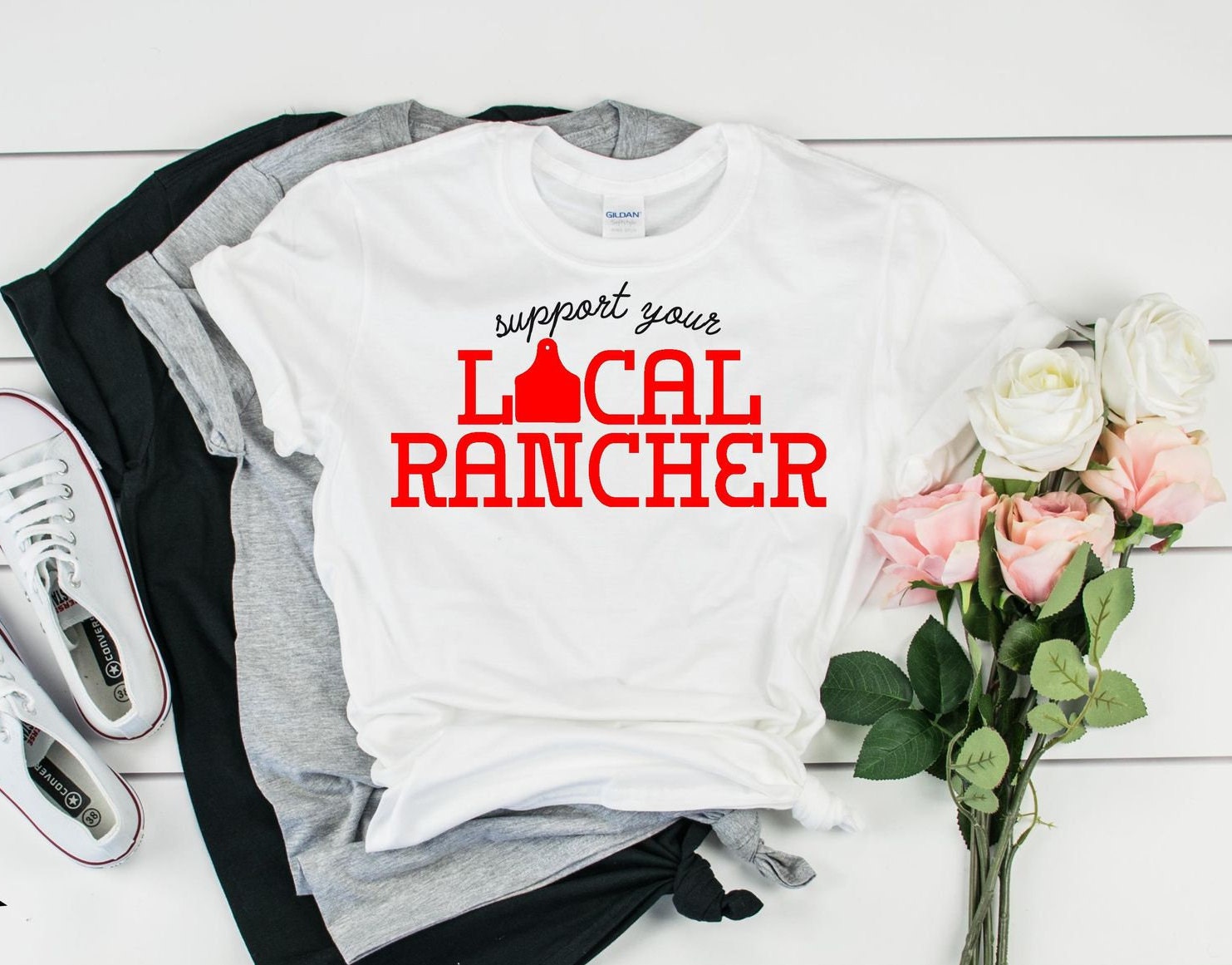 Support Your Local Rancher Tshirt | Etsy