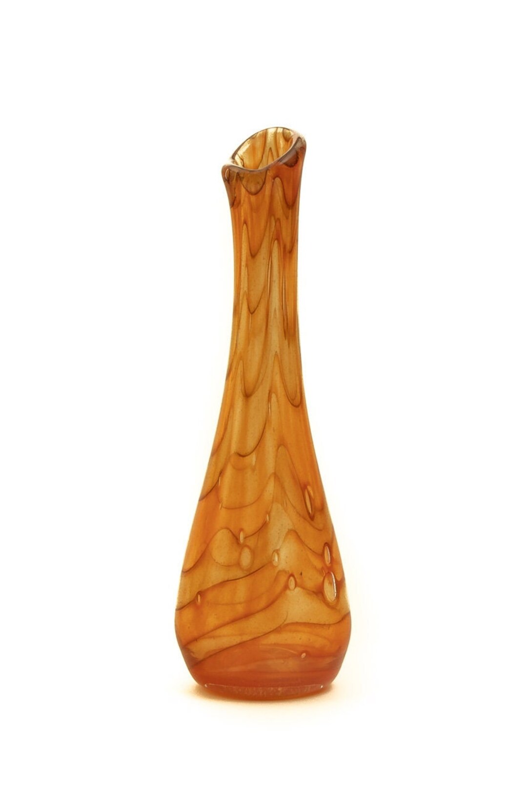 The Vase. Hand Made Glass Blowing. Craft Creativity Art. - Etsy