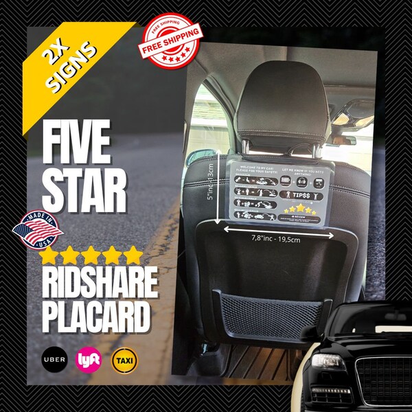 Uber Lyft Sign - Etsy