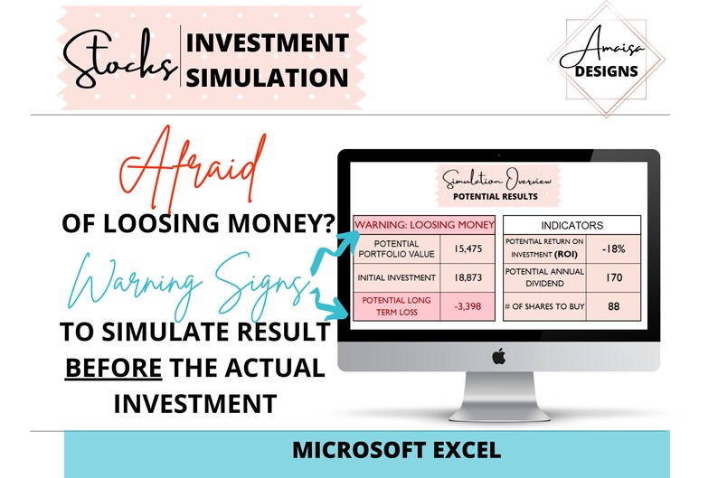 Stock Market Investment Tool Simulator for First Time Finance Investors ...