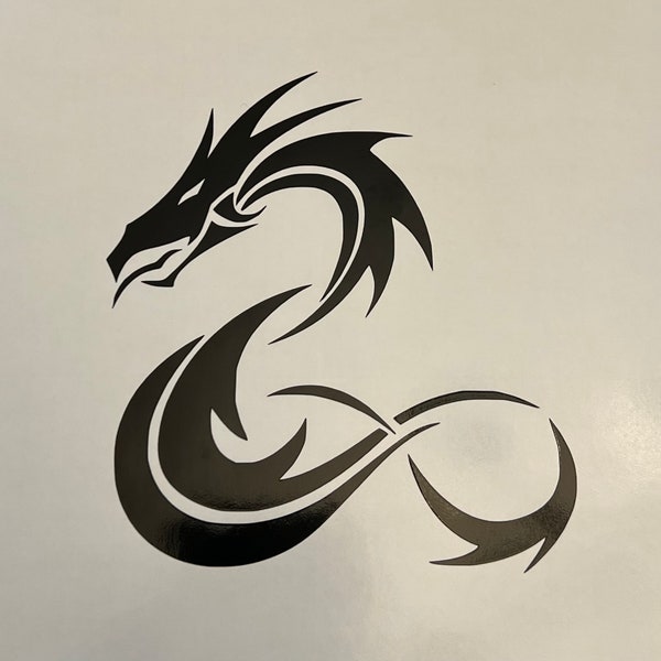 Dragons Vinyl Decal - Etsy