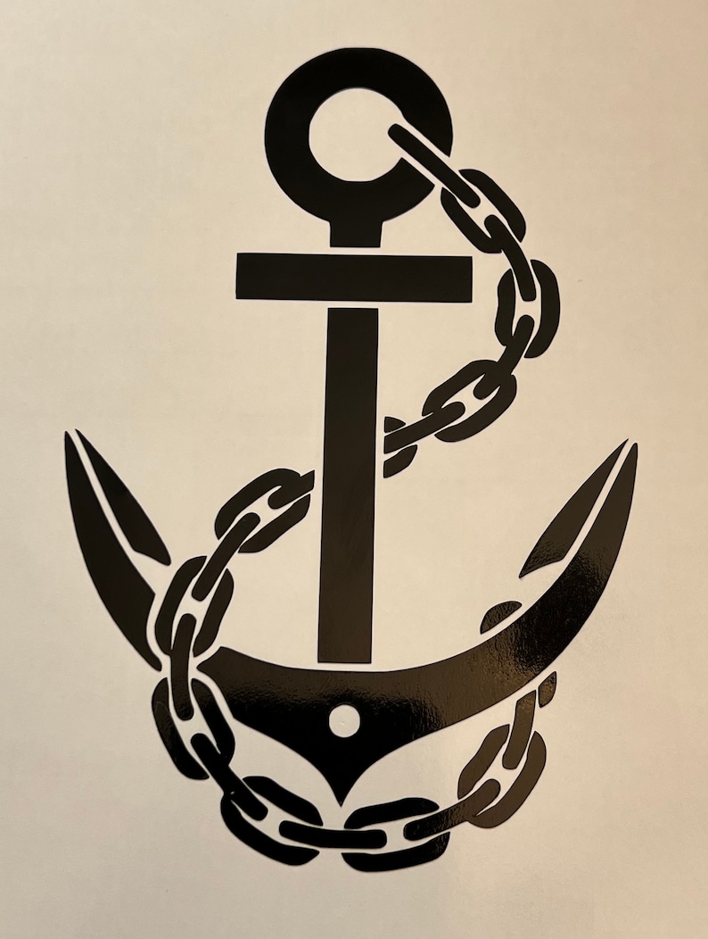 Anchor Vinyl Decal - Etsy
