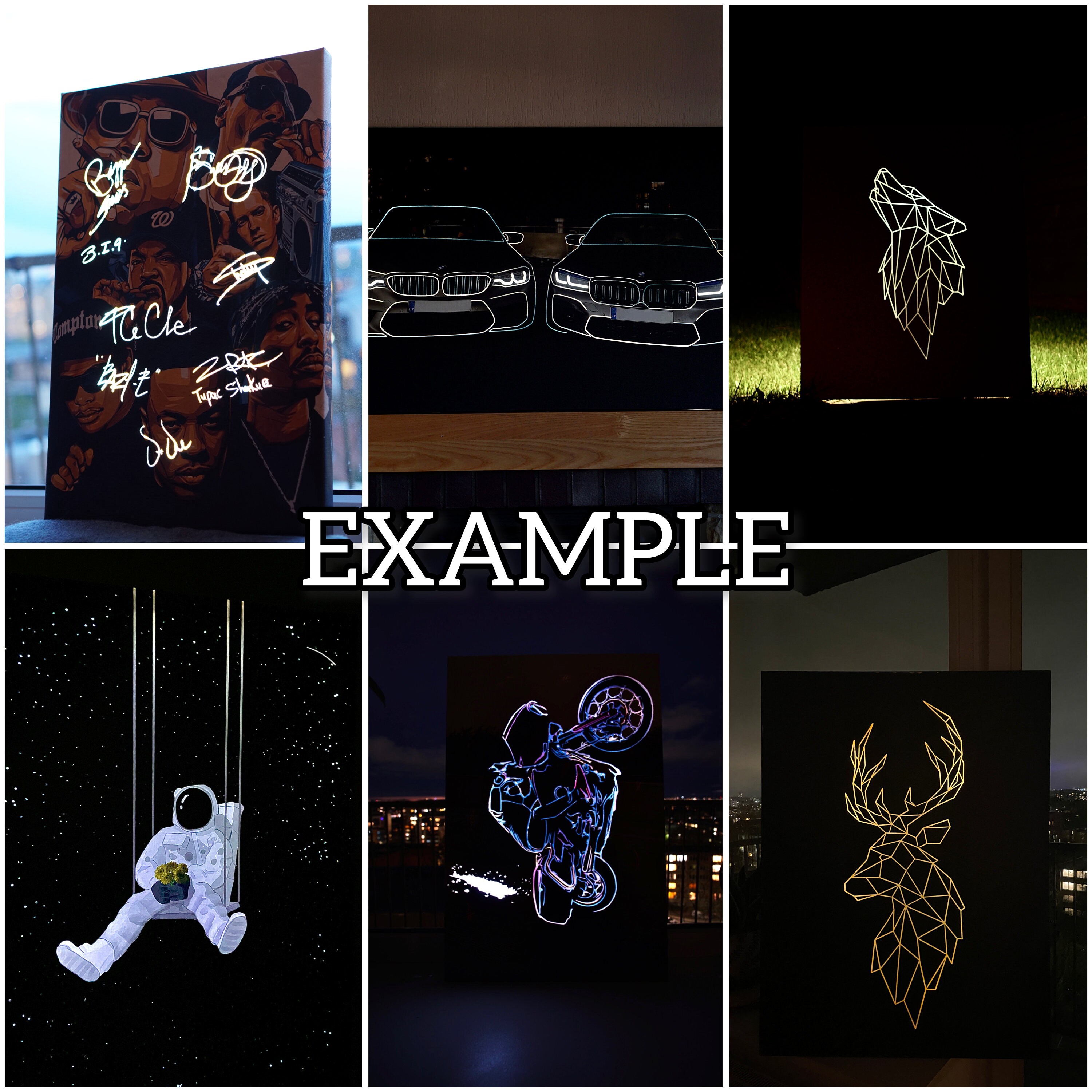 Nürburgring LED Light up Racing Circuit Canvas Print-framed. - Etsy