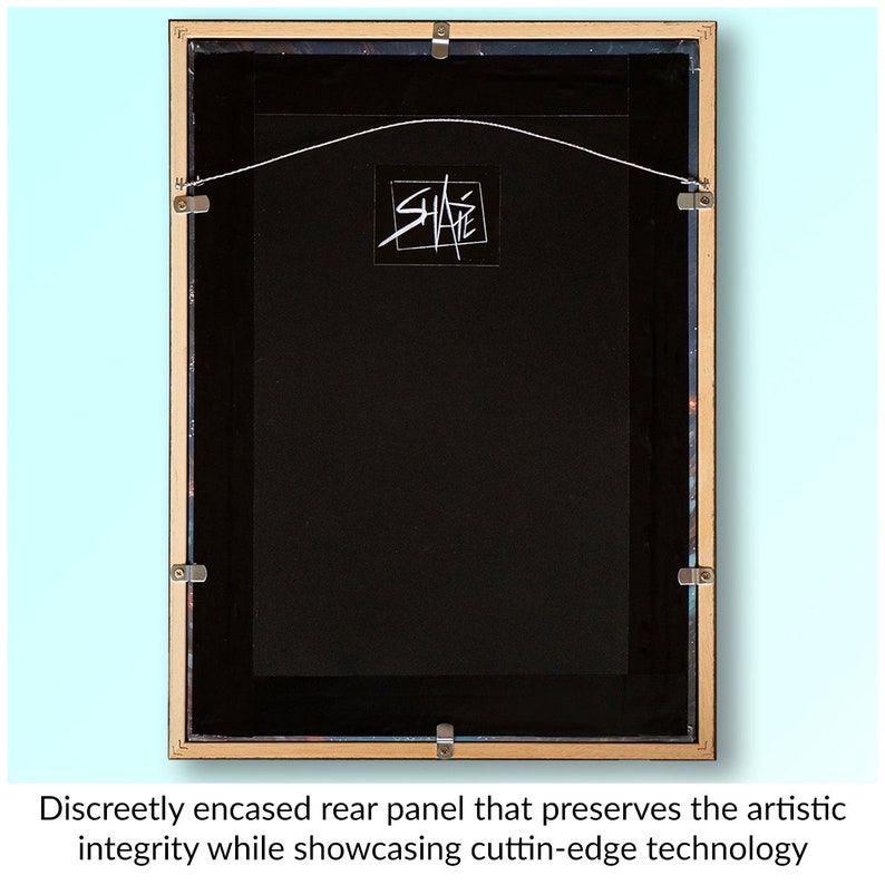 Inky Emotions Lighted LED Canvas Art Unique Light up Painting, Luxury ...