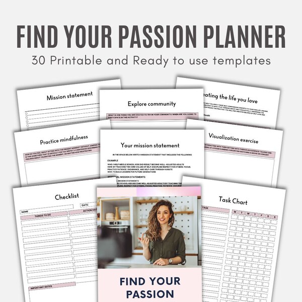 Passion Planner - Etsy