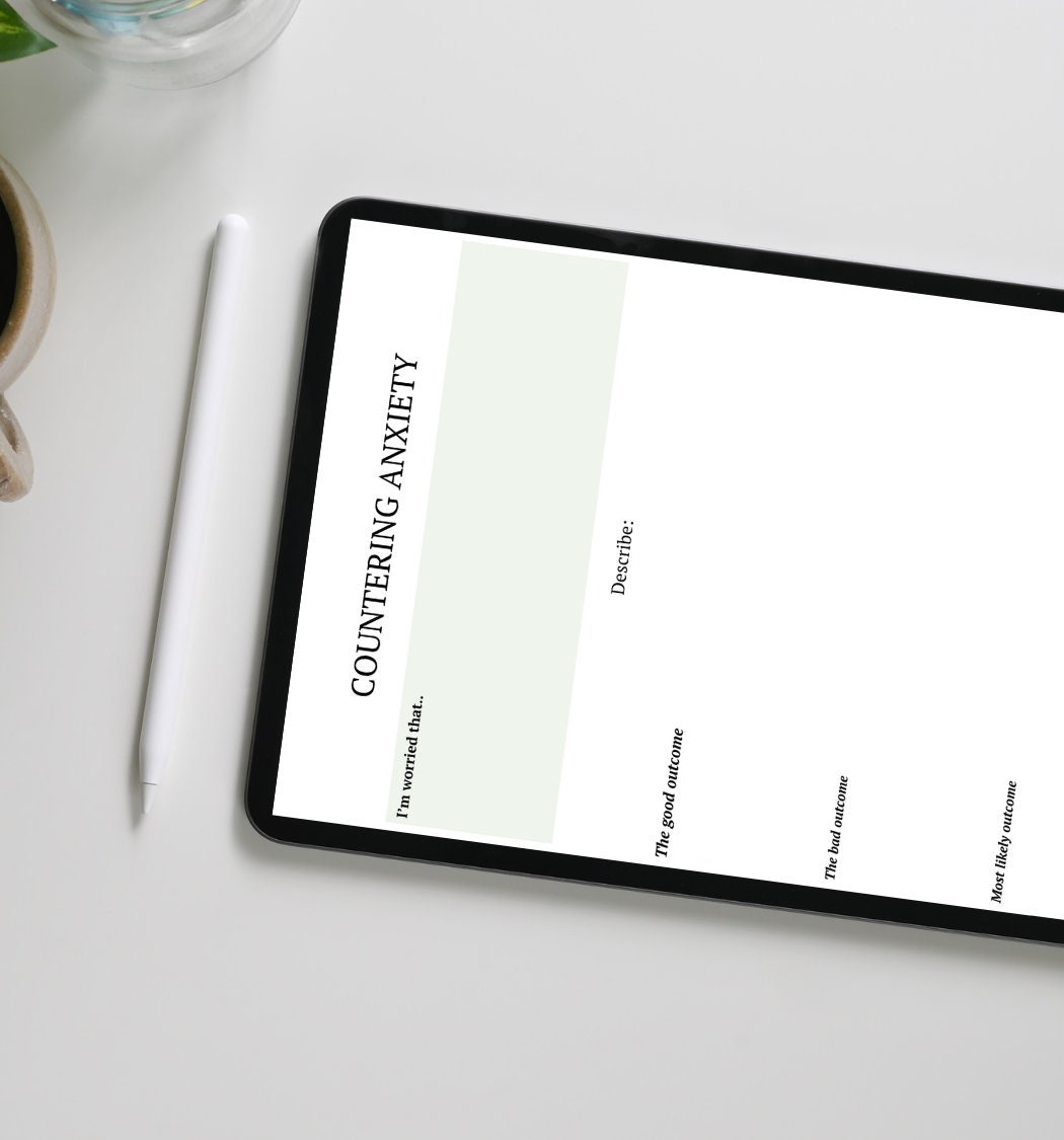 Mental Health Planner, Printable Mental Health Journal, Digital Therapy ...