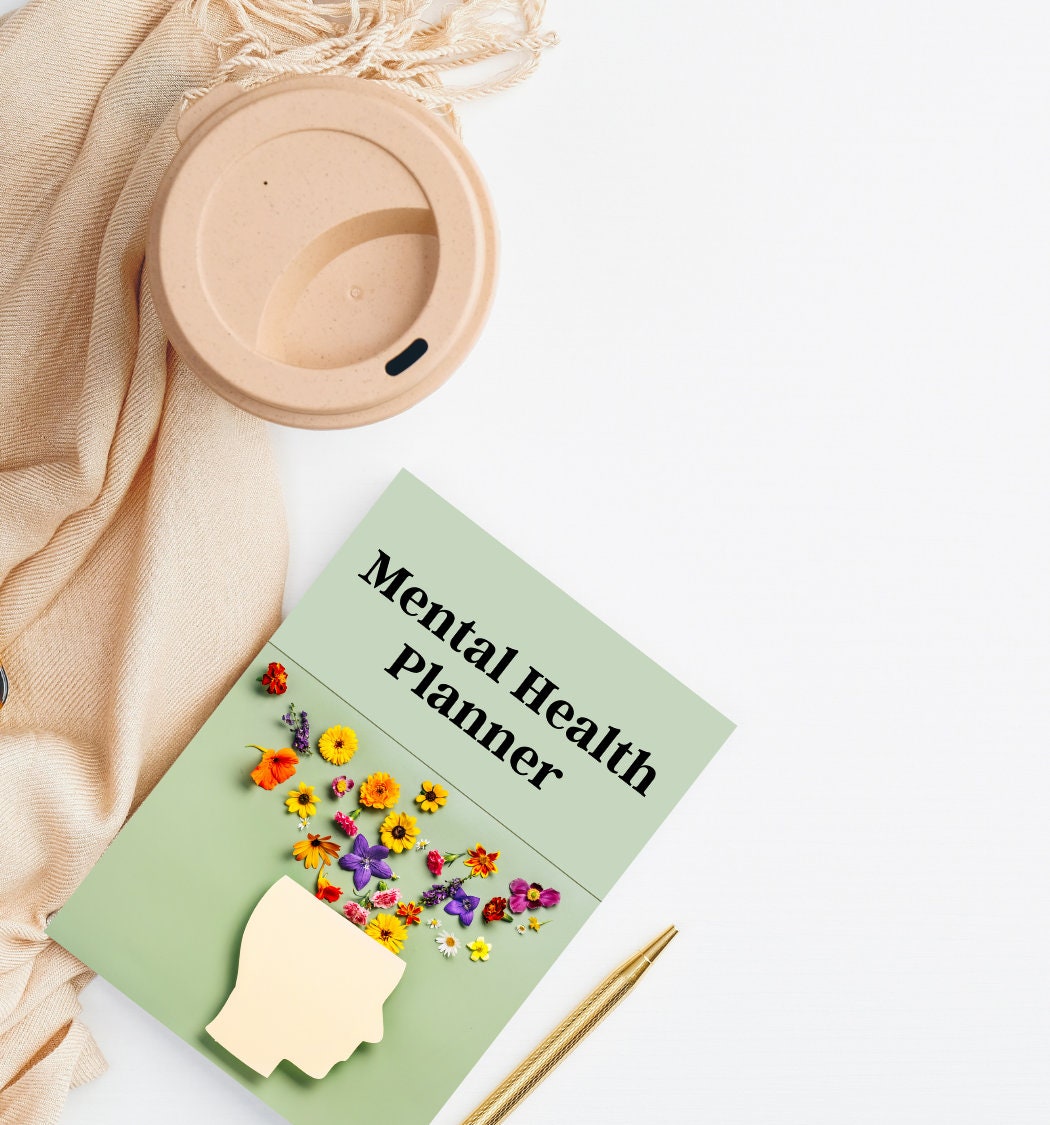 Mental Health Planner, Printable Mental Health Journal, Digital Therapy ...