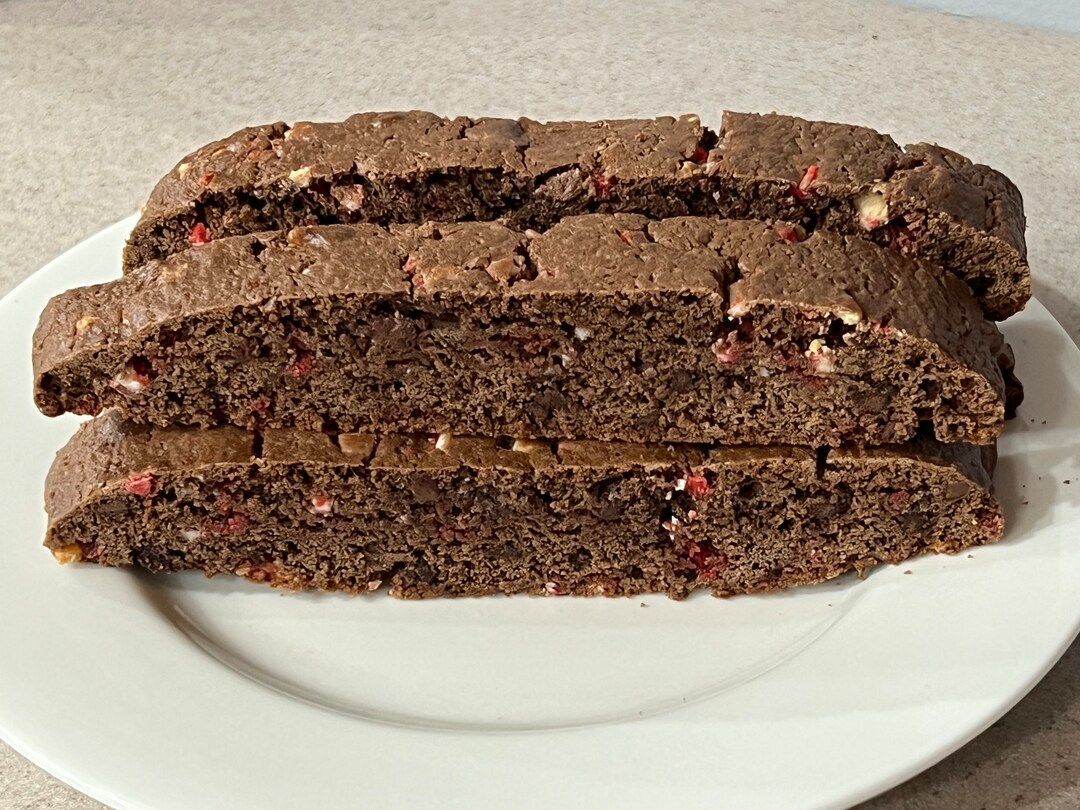 Chocolate Peppermint Biscotti - Etsy