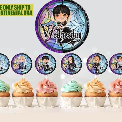 Wednesday Addams Cake Topper/wednesday Cake Topper/merlina - Etsy Singapore