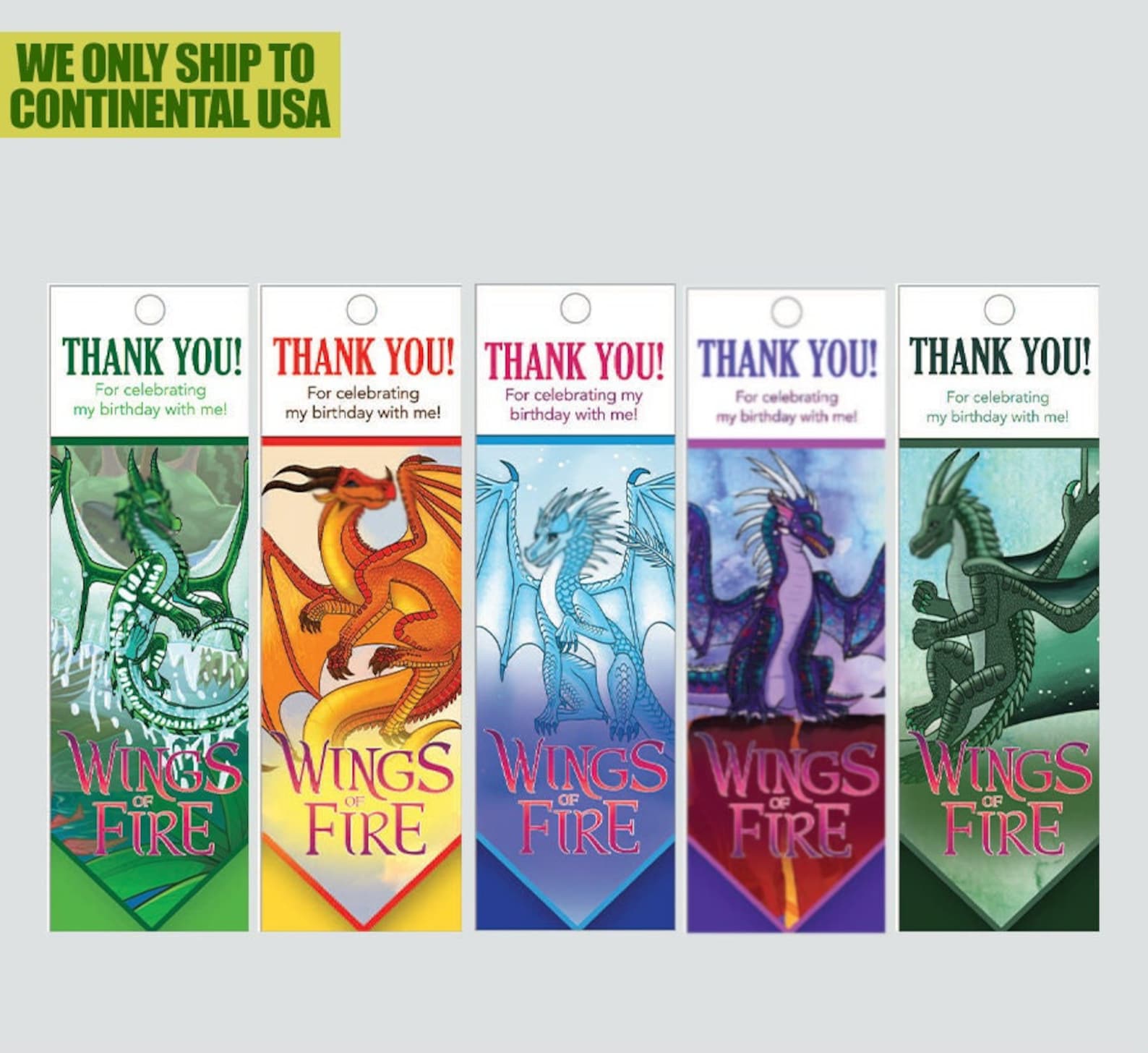 INSTANT DOWNLOAD Dragon Book Marks 5 Different Dragons - Etsy