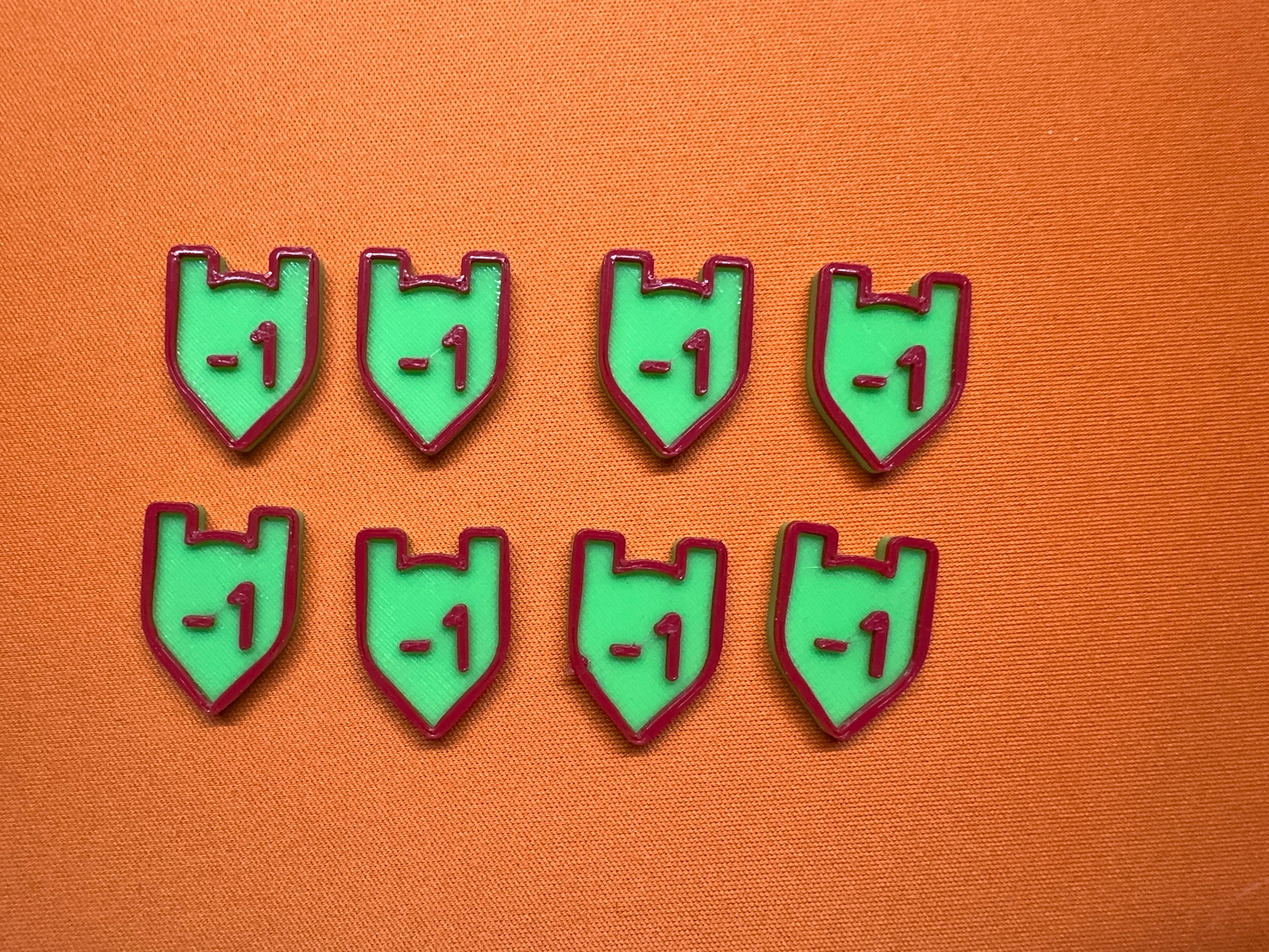 3D Printed Lorcana Damage Tokens - Etsy