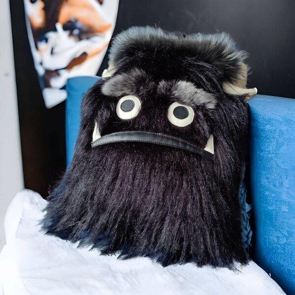 Monster Pillow - Etsy
