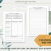 Yoga Journal Printable PDF Download | Mindfulness Log Tracker | Record ...
