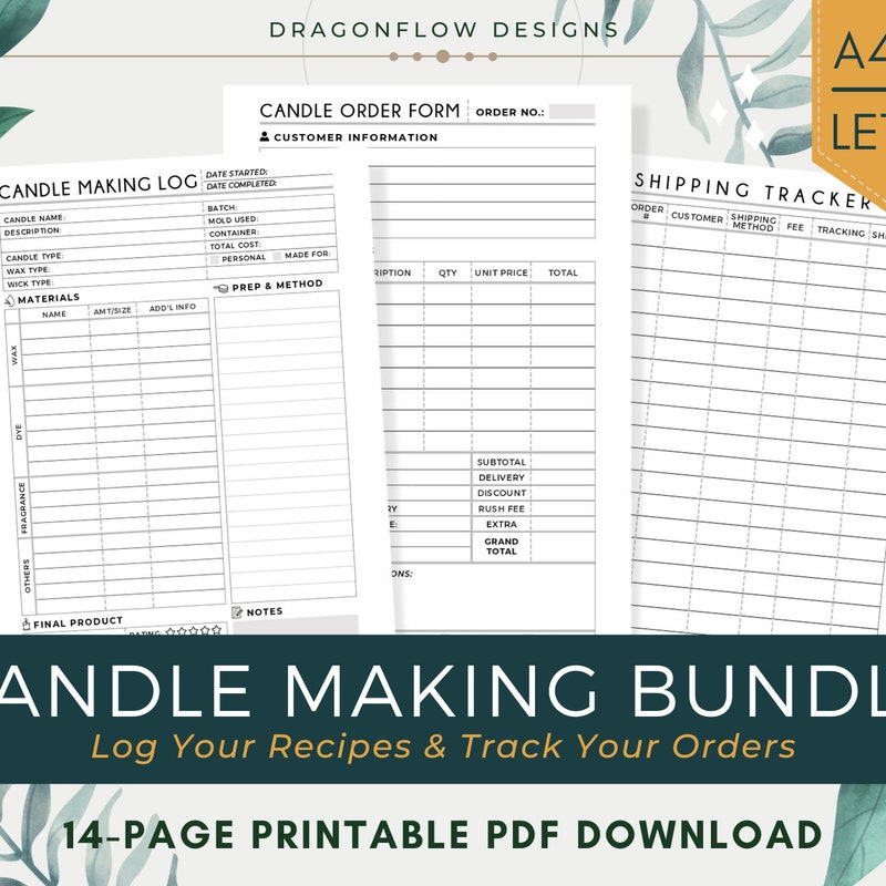 Candle Making Scent Recipes - Etsy