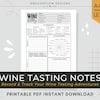 Wine Making Journal PDF Download Homemade Wine Recipe Template ...