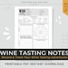 Wine Making Journal PDF Download Homemade Wine Recipe Template ...