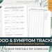 Food & Symptom Tracker PDF Printable | Food Sensitivity, Intolerance ...