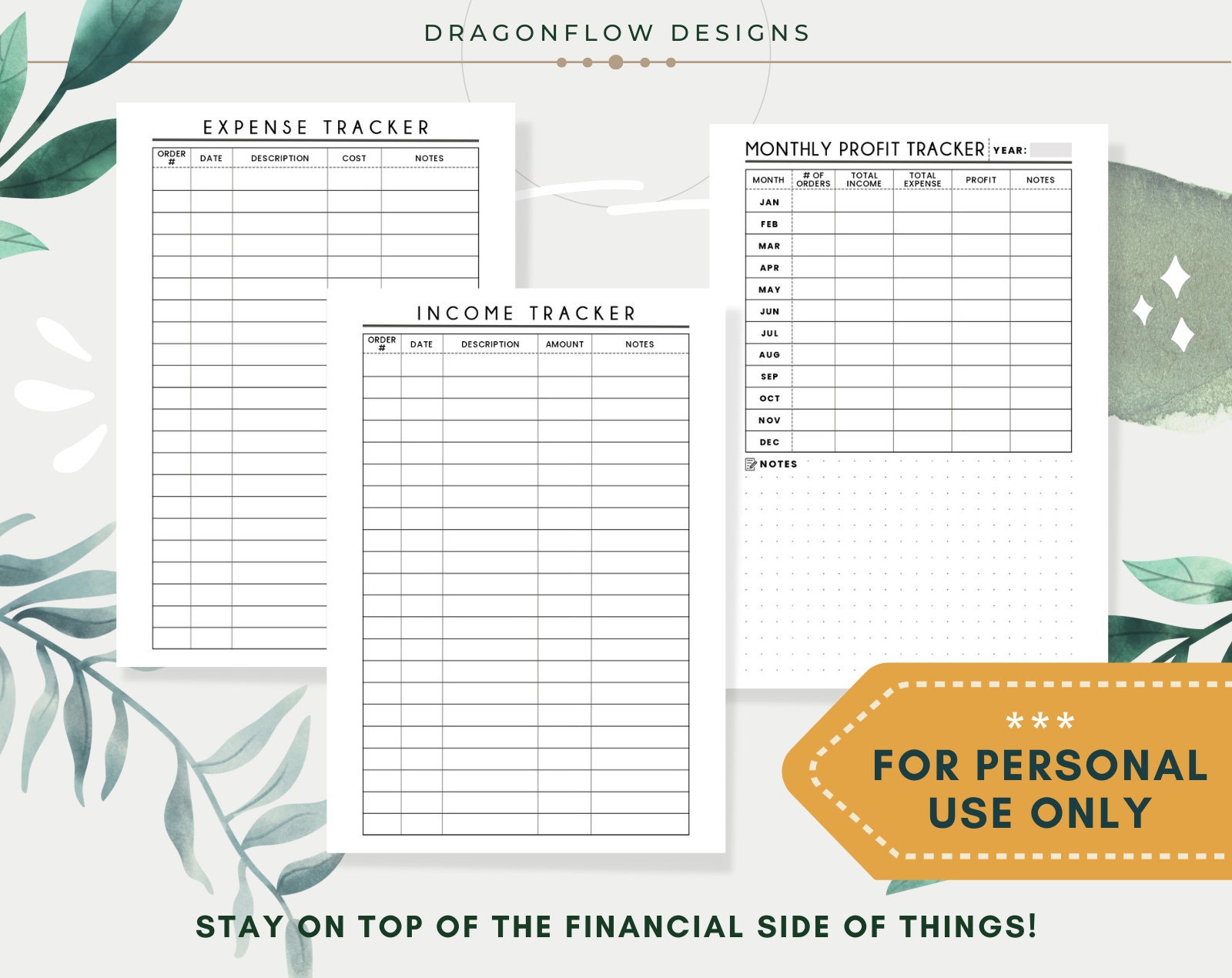 Pottery Making Bundle Template Printable | Potter Business Logbook ...